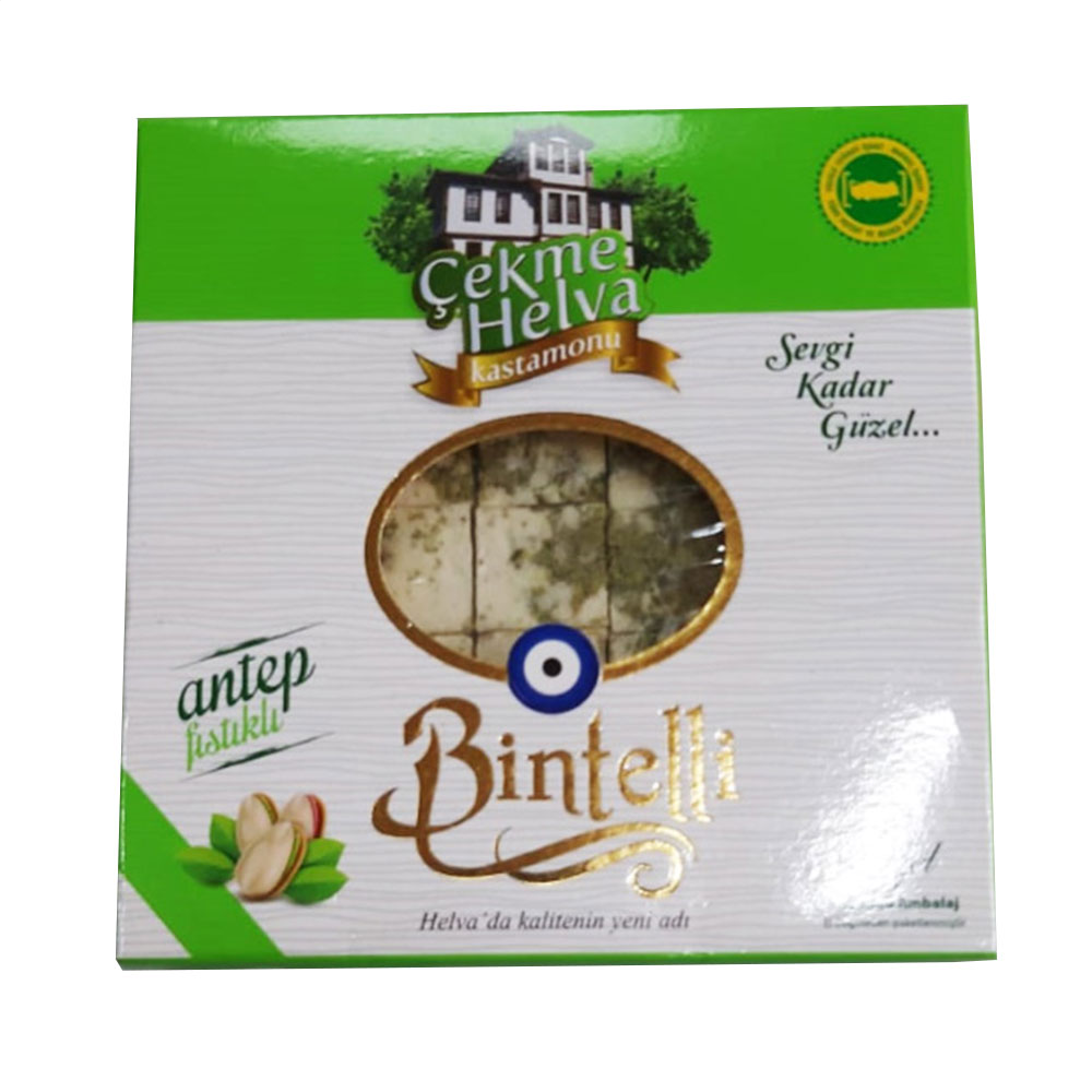 Bintelli Antep Fıstıklı Çekme Helva 100 gr